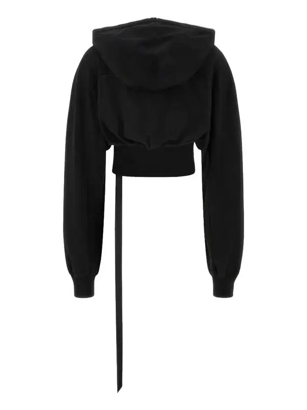 Rick Owens Collage Gimp Hoodie - Black