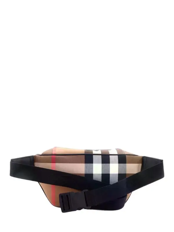 Burberry Sonny House Check Canvas Belt Bag - Brown
