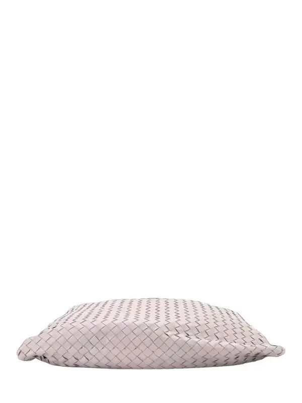 Bottega Veneta Woven Leather Hobo Bag - Grey