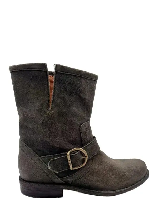 Fiorentini + Baker Eli Buckle-fastening Boots - Grey