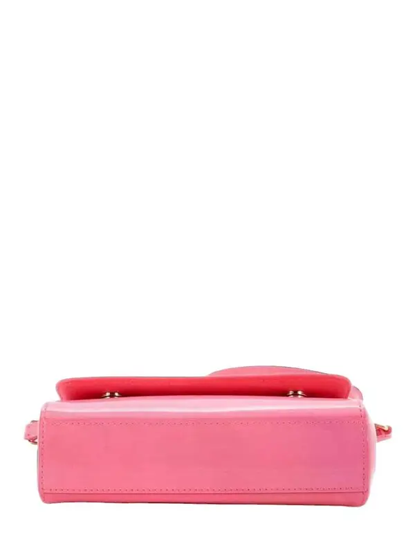 Dolce & Gabbana East West Miss Sicily Bag Patent Small Satchel - Pink