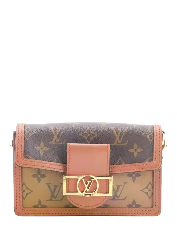 LOUIS VUITTON Dauphine Clutch - Brown
