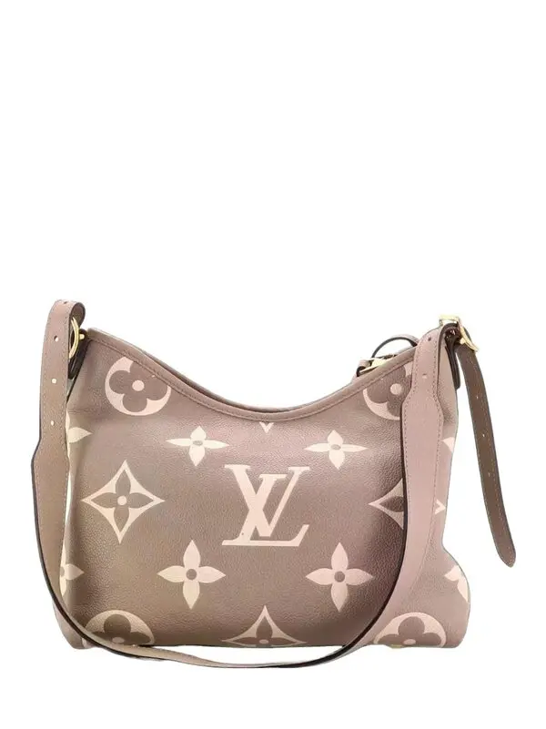 LOUIS VUITTON Carryall Bicolor Monogram Empreinte Giant Pm Hobo Bag - Neutrals