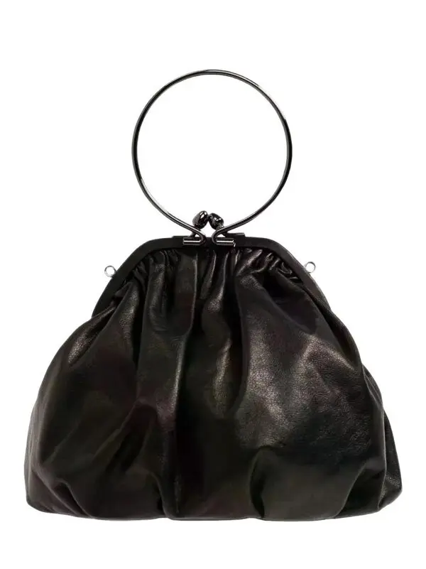 Yohji Yamamoto Kiss-lock Two-way Mini Bag - Black
