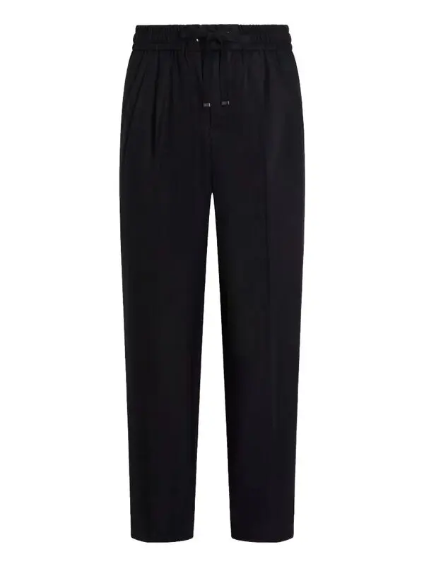 Dolce & Gabbana Flannel Jogging Trousers - Blue