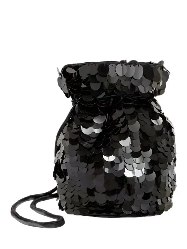 P.a.r.o.s.h Gipsy Sequin-embellished Tote Bag - Black