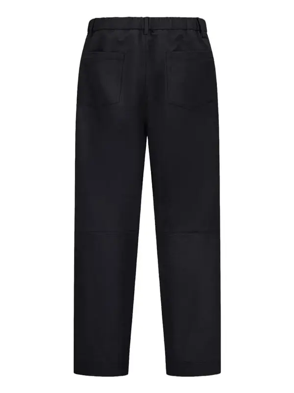 Herno Comfort Tech Tailored Trousers - Black
