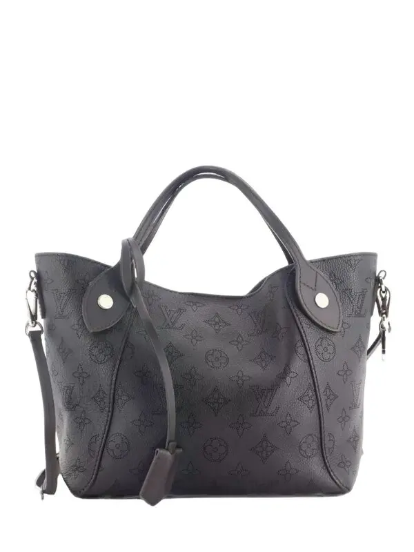 LOUIS VUITTON Hina Mahina Leather Pm Shoulder Bag - Black