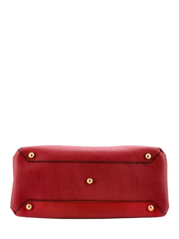 Burberry Banner Tote Satchel - Brown