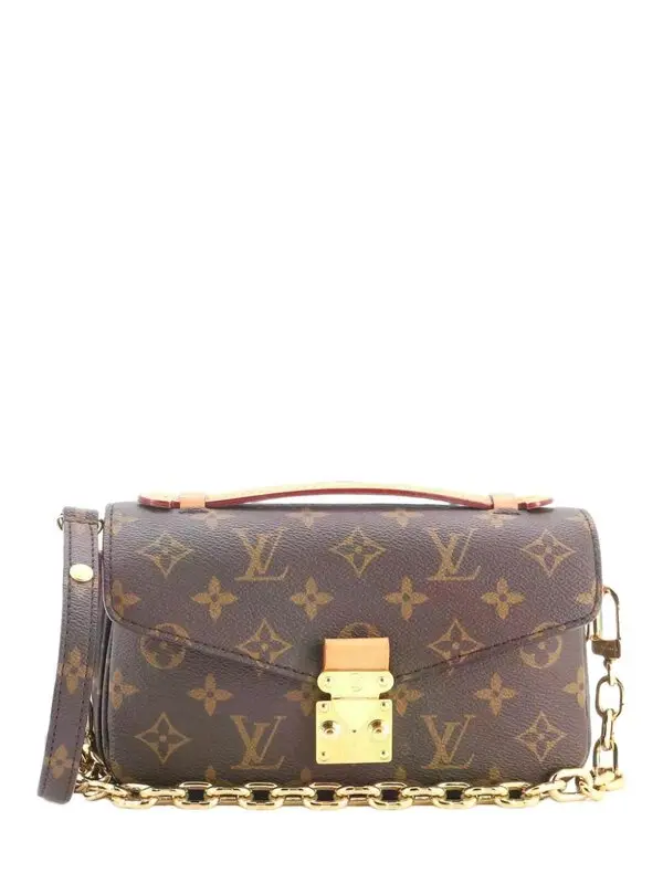 LOUIS VUITTON Pochette Metis Monogram Canvas East West Crossbody Bag - Brown
