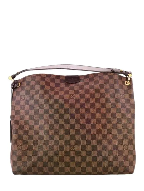 LOUIS VUITTON Graceful Damier Mm Hobo Bag - Brown