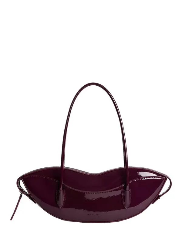 Fiorucci Lip-shaped Shoulder Bag - Red