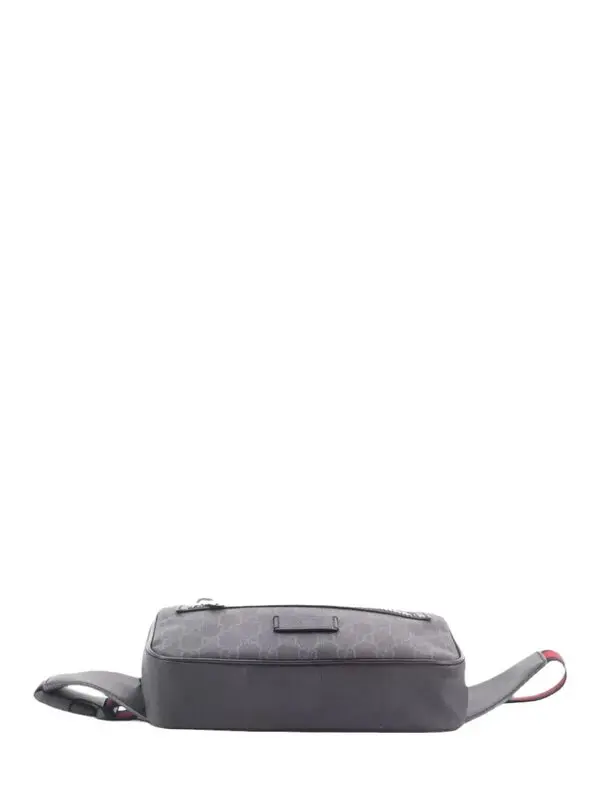 Gucci Gg Coated Canvas Small Belt Bag - Black