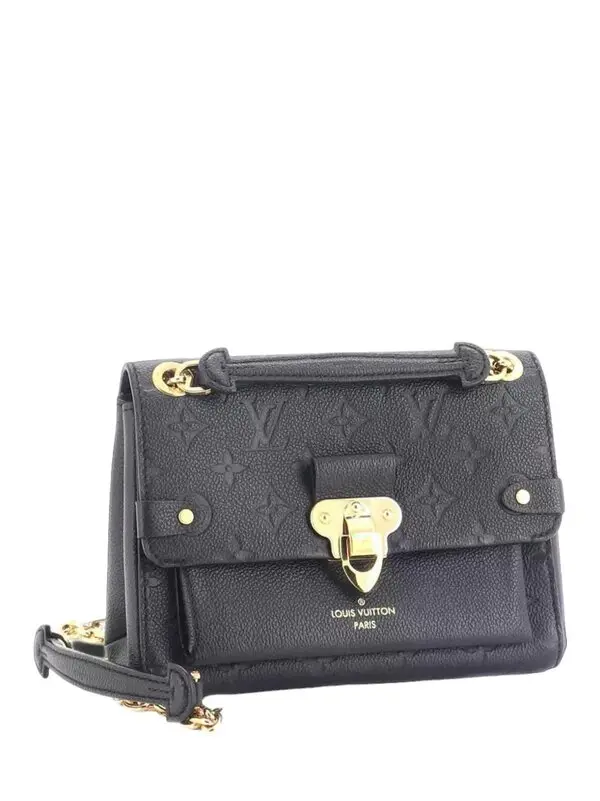 LOUIS VUITTON Vavin Handbag Monogram Empreinte Leather Bb Crossbody Bag - Black