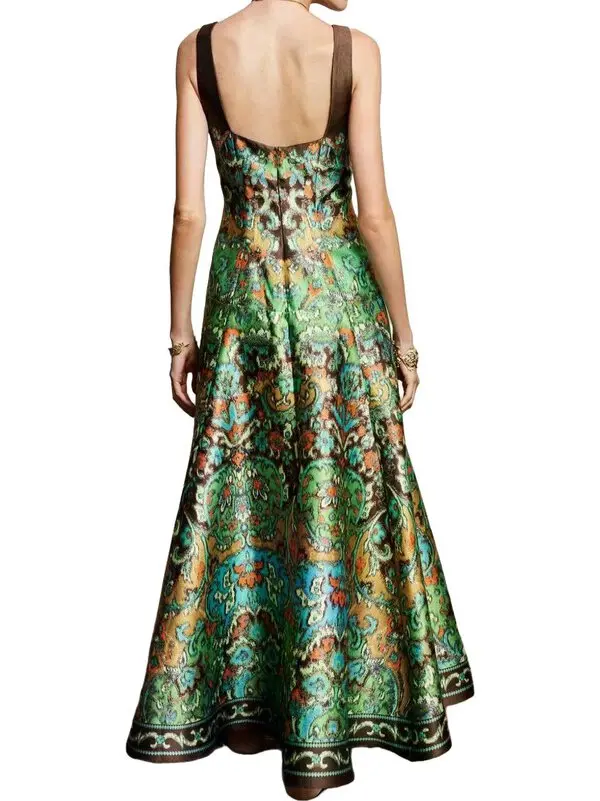 ALEMAIS Charlotte Gown - Green