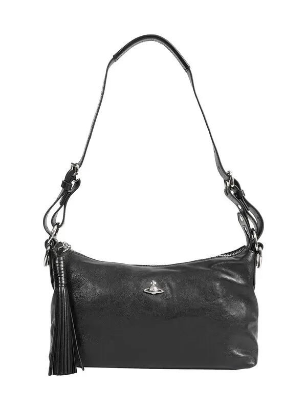 VIVIENNE WESTWOOD Emma Shoulder Bag - Black