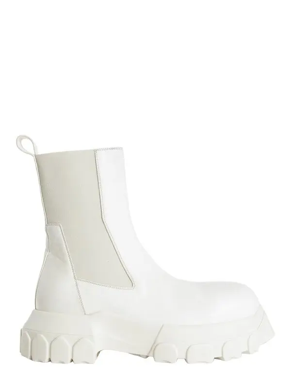 Rick Owens Concordians Beatle Bozo Tractors - White