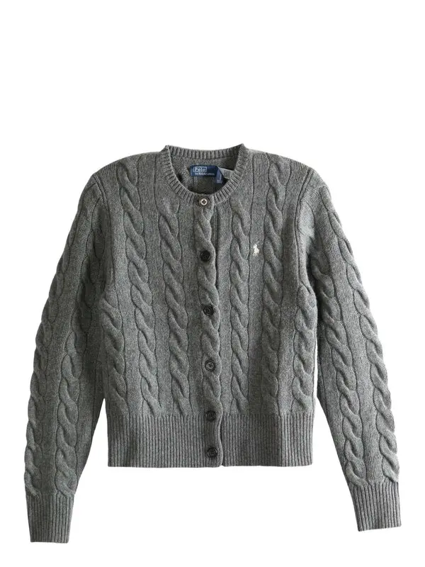Polo Ralph Lauren Long-sleeved Cardigan - Grey