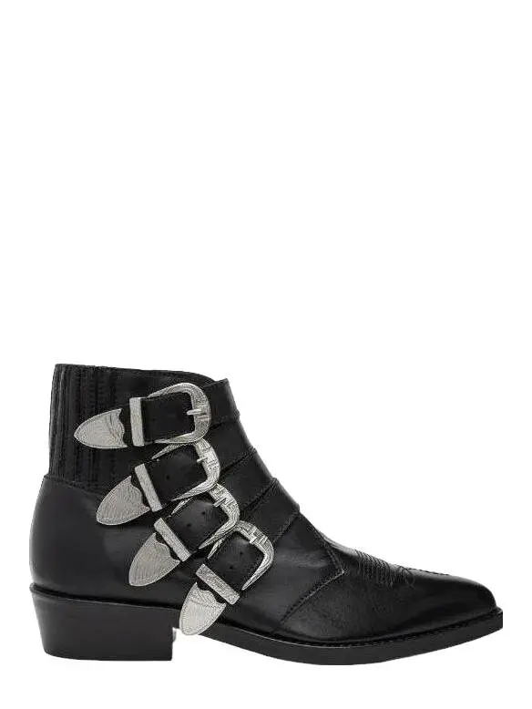 TOGA VIRILIS Buckled Boots - Black