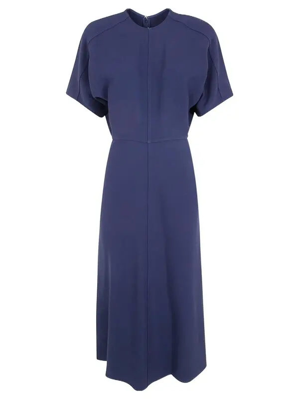 Victoria Beckham Eleanor Midi Dress - Blue