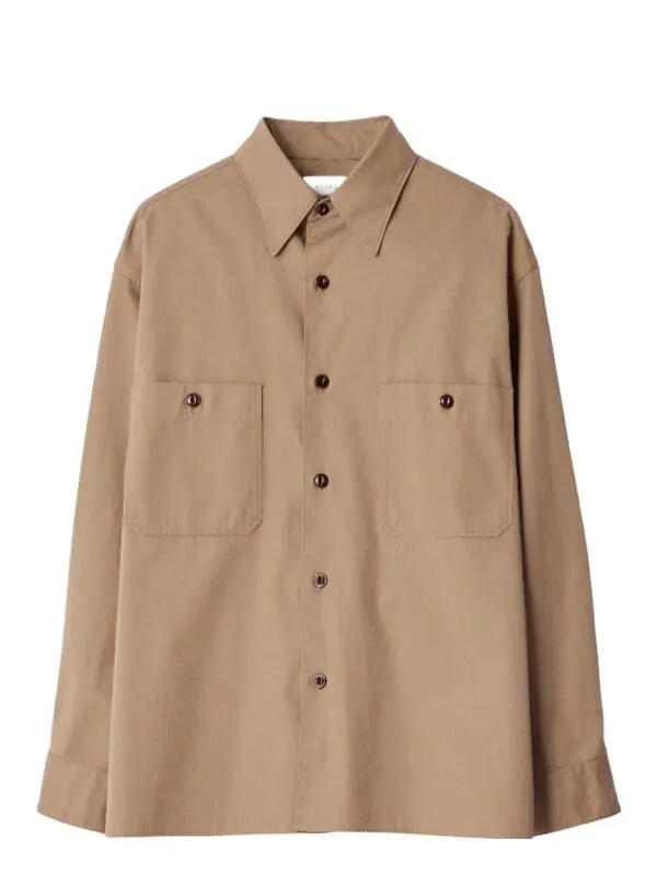 LEMAIRE Buttoned Two-pocket Shirt - Soba