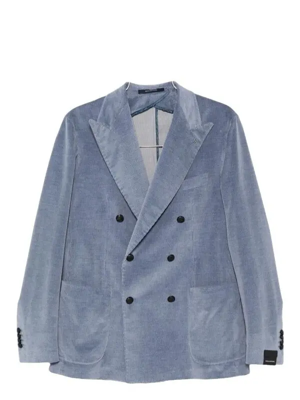 Tagliatore Long-sleeve Blazer - Gray