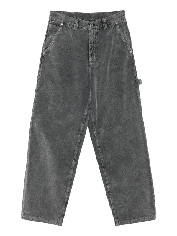 HAIKURE Sibilla Velvet Trousers - Grey