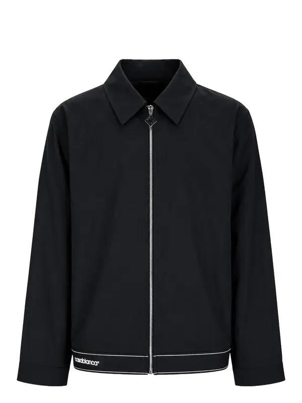 Casablanca Giacca Sportiva Con Zip - Black
