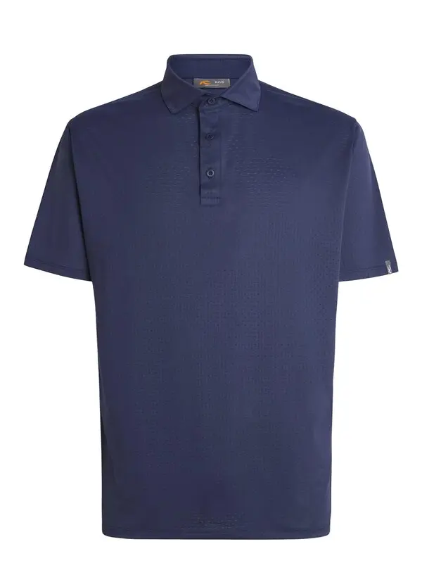 Kjus Savin Structure Polo Shirt - Navy