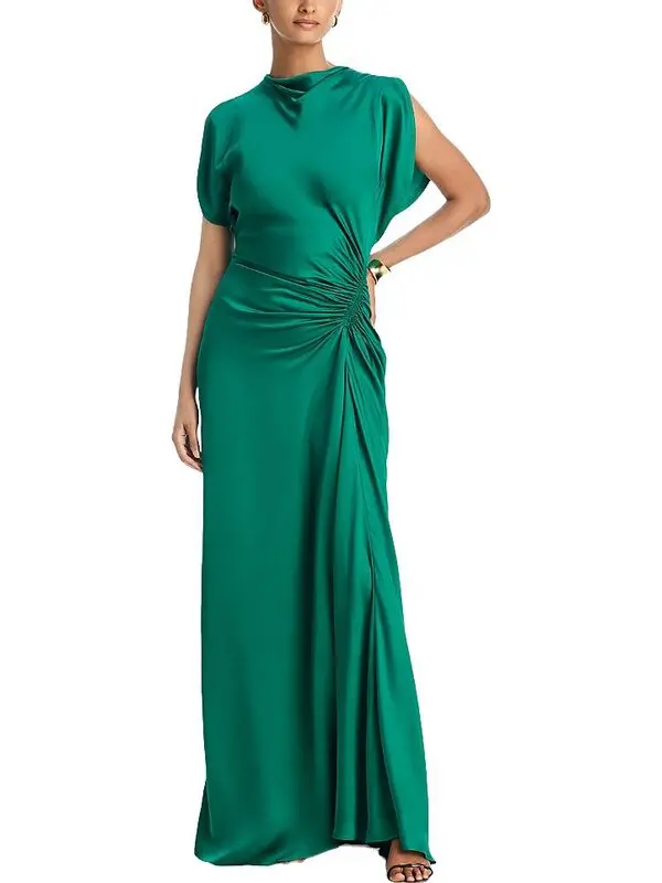A.L.C. Nadia Gown - Bright Emerald