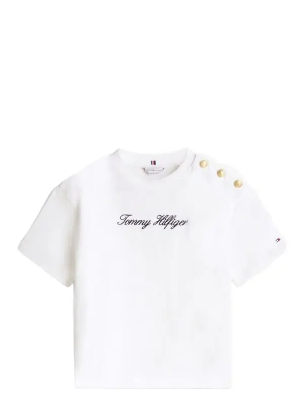 Tommy Hilfiger Short Sleeve T-shirt - White