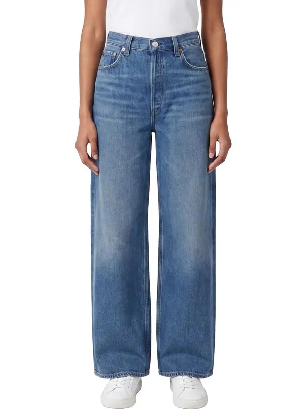 AGOLDE Wide Leg Jeans - Denim