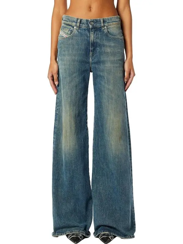 DIESEL® Wide Leg Jeans - Denim