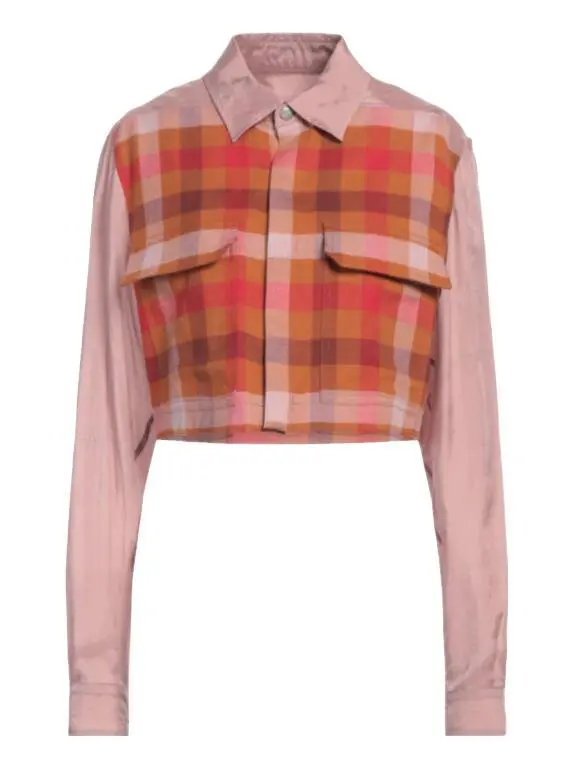 Rick Owens Checked Satin Twill Jacket - No