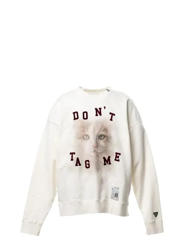 Mihara Yasuhiro Printed Long-sleeve Sweatshirt - White