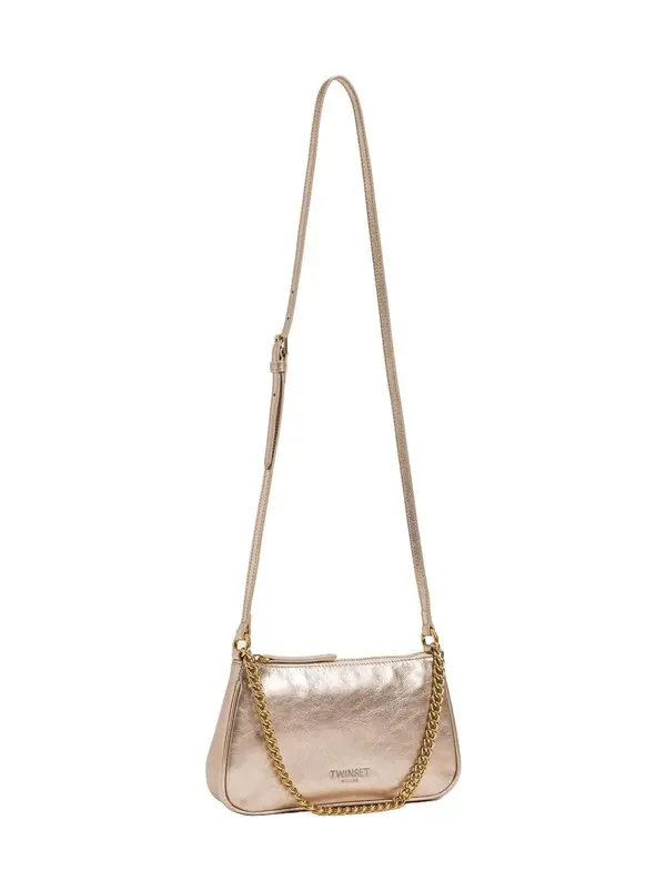 TWINSET Medium Shoulder Bag - Platinum