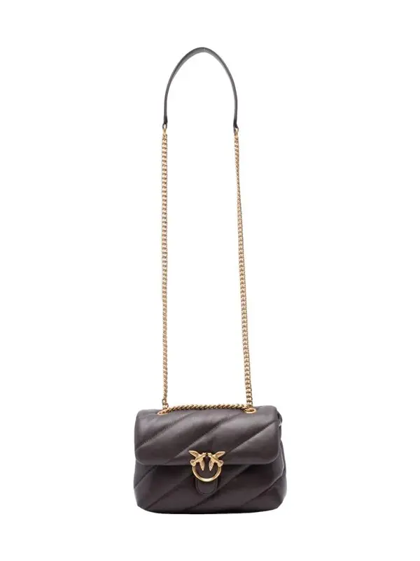 Pinko Classic Love Bag Puff Mini Shoulder Bag - Dark