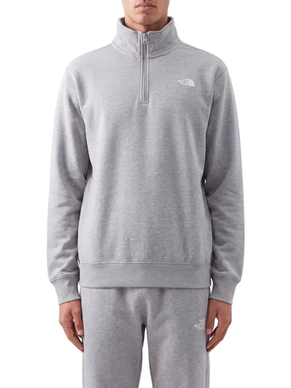 The North Face Quarter Zip Pullover - Grey
