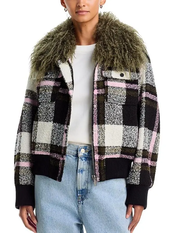 Essentiel Antwerp Kpop Bomber Jacket - Khaki Mission