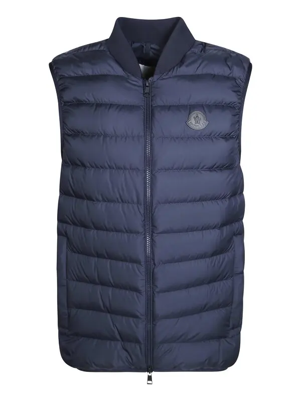 Moncler Froissel Quilted Insulated Vest For - Blu