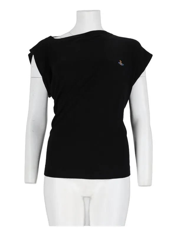VIVIENNE WESTWOOD Fitted Short-sleeve Top - Black