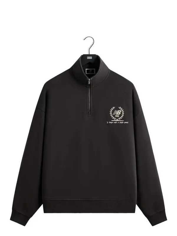 Kith X New Balance Nelson Quarter Zip - Nightfall