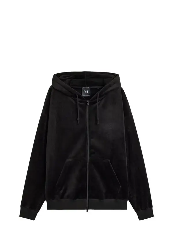 Adidas X Y-3 Velvet Corduroy Hoodie Asia Sizing - Black