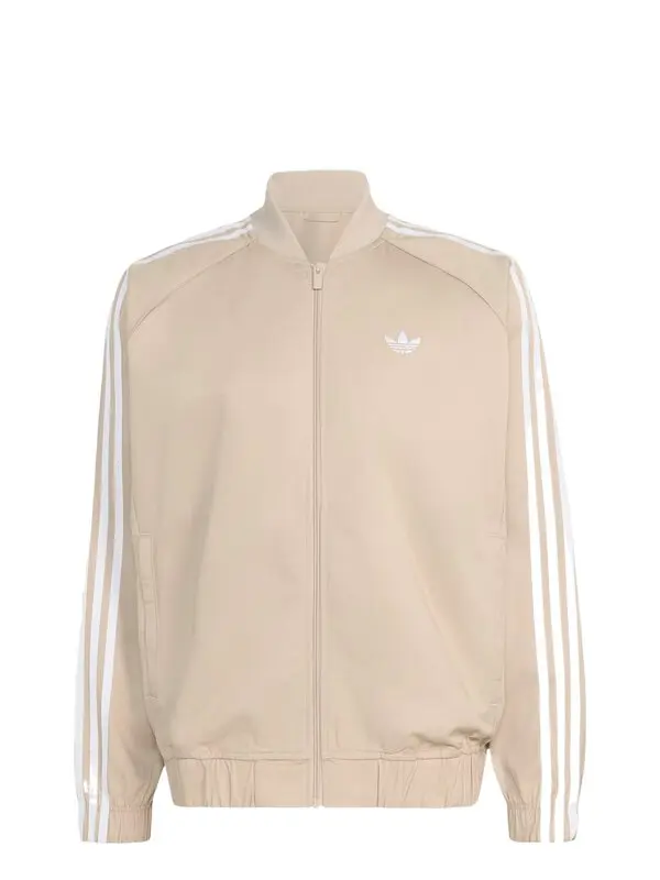 Adidas Adicolor Classics Twill Track Jacket - Khaki Three