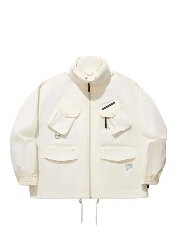 LI-NING Multi Pockets Waterproof Jacket - Beige