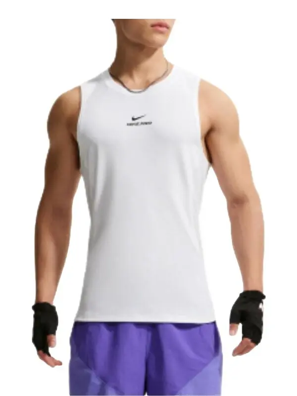 Nike Pro Dri-fit Training Tank Asia Sizing - White