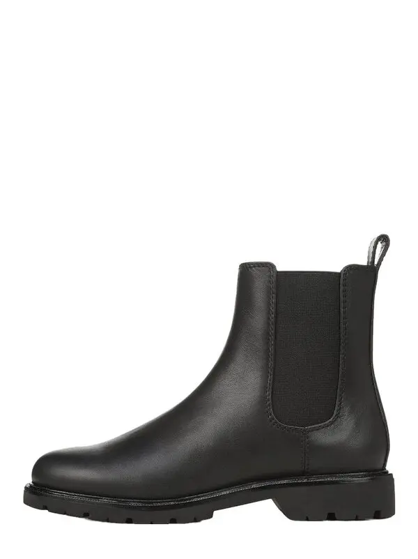 Vince Sevyn Leather Chelsea Boot - Black