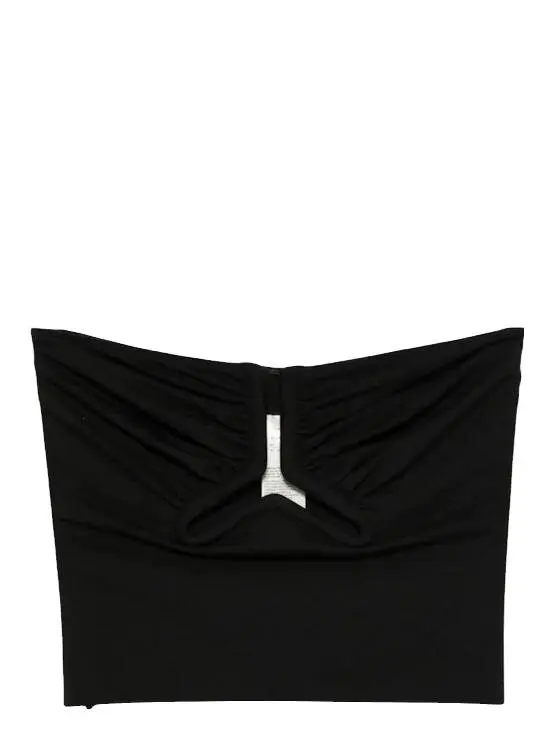 Rick Owens Alannah Bustier Top - Black
