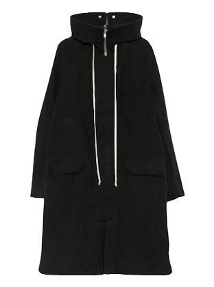 Rick Owens Megaparka Parka - Black