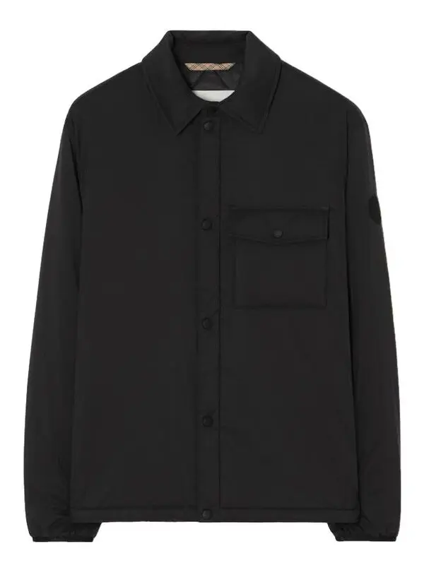 Burberry Nylon Dalewood Overshirt - Black